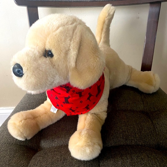 The Black Dog | Toys | The Black Dog Plush Yellow Labrador Retriever ...